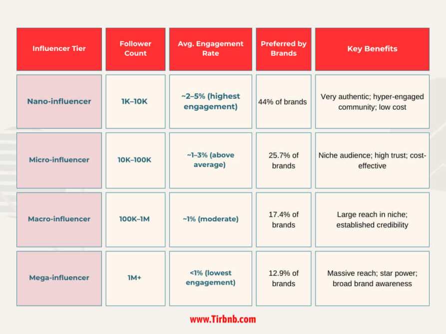 Types of Influencers: A Complete Guide to 5 Influencer Tiers and 6 ...